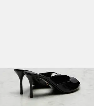 Dolce & Gabbana Keira Patent Leather Mules