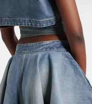 Alaïa Draped Tapered Jeans