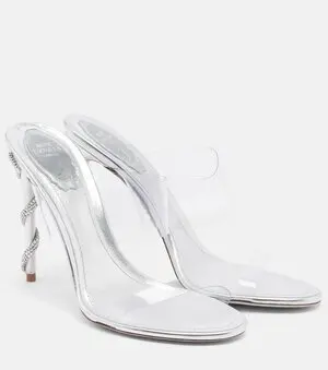 Rene Caovilla Heeled Mules Clogs For Women