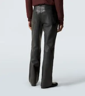 Our Legacy Carlson Cut Straight Leather Pants