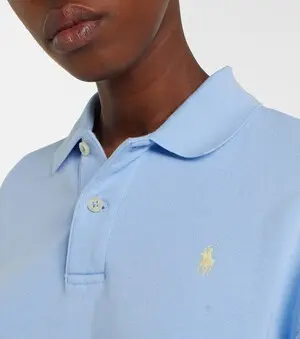 Polo Ralph Lauren Cotton-blend Fleece Polo Sweatshirt