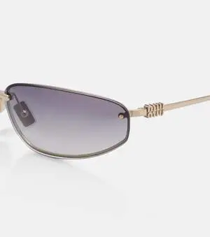 Miu Miu Nocturne Oval Sunglasses