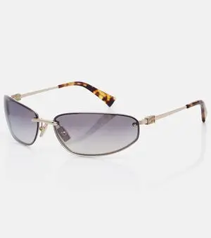 Miu Miu Nocturne Oval Sunglasses