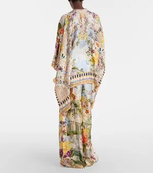 Camilla Printed Wide-leg Pants