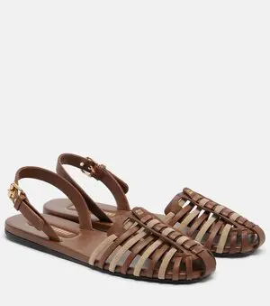Women's Buckled Fisherman Flats