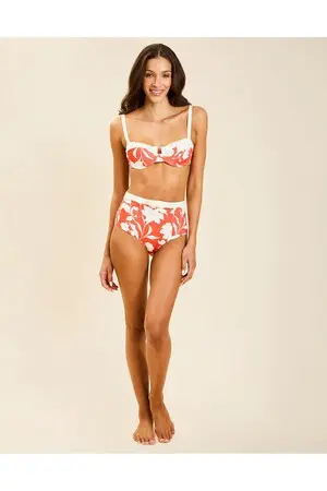 Mestiza New York Matera High-rise Bikini Bottom - Red