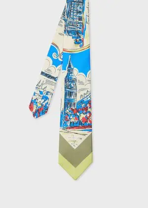 Paul Smith Print Silk Tie