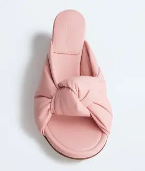 Bottega Veneta Cherry Mule - Blush