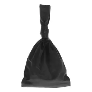 Bottega Veneta Twist Knotted Clutch - Black