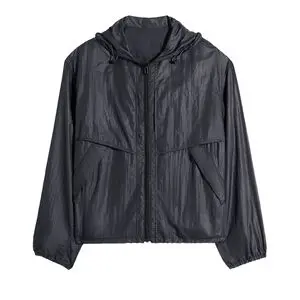 LEMAIRE Hooded Windbreaker - Black