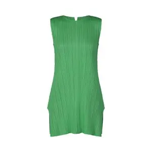 Sleeveless Pleated Dresses
