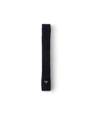 Prada Wool Scarf - Blue