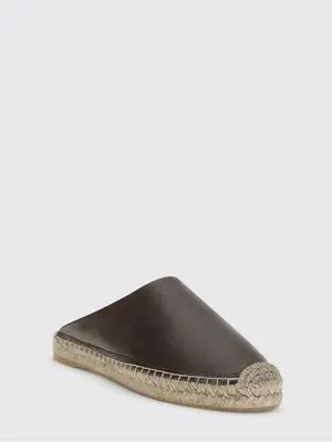 Brunello Cucinelli Leather Espadrilles - Dark
