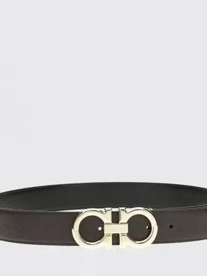 FERRAGAMO Gancini Belt - Dark
