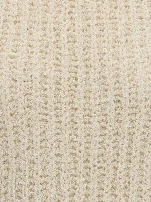 Balmain Knit Top Sleeveless Crewneck - Natural