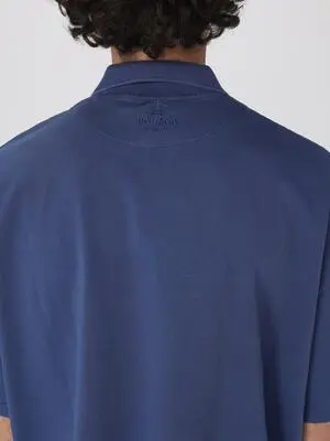 Barena Venezia Cotton Polo Shirt - Blue