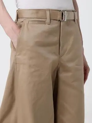 Sacai Wide Leg Trousers - Sand