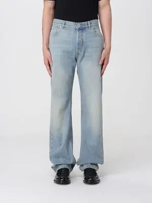Alexander McQueen Straight Leg Denim Jeans - Blue