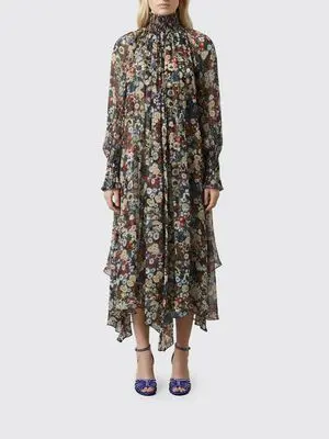 Khaite Floral Print Maxi Dress - Multicolor