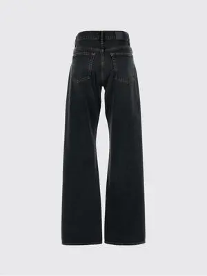 7 For All Mankind Wide Leg Jeans - Black