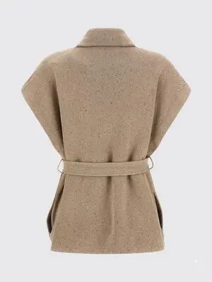 Brunello Cucinelli Sleeveless Belted Sweater