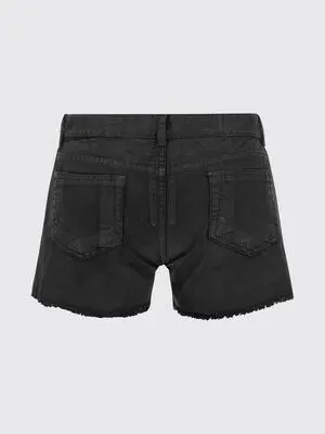 Rick Owens Cotton Denim Short Shorts - Black