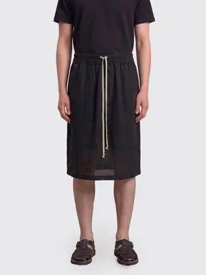 Rick Owens Drawstring Linen Shorts