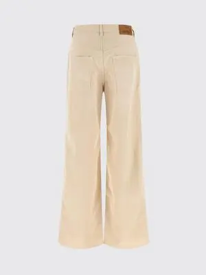 Isabel Marant Étoile Cotton Denim Flare Jeans - Beige