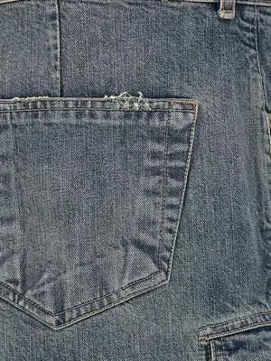 Rick Owens Denim Cargo Jeans