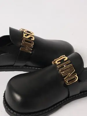 Moschino Leather Mules