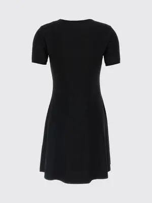 Valentino Garavani Viscose Knit Mini Dress With Bow Detail