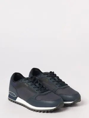 BOSS Lace-up Sneakers - Blue