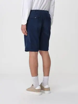 PT TORINO Velvet Tailored Shorts - Blue