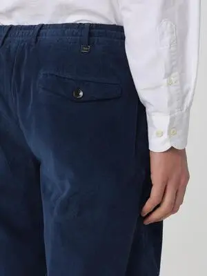 PT TORINO Velvet Tailored Shorts - Blue