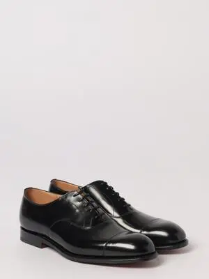 Church's Brushed Leather Oxford Shoes - Black
