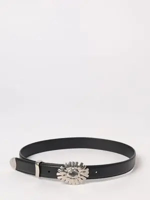 Ermanno Scervino Ermanno Scervino Embellished Leather Belt Black