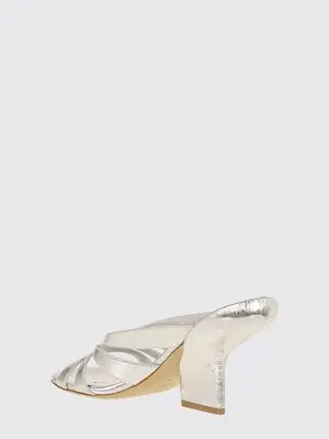 Dries Van Noten Laminated Leather Mules