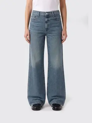 MOTHER The Dodger Cotton Denim Jeans - Blue