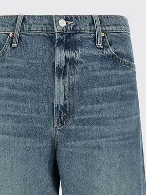 MOTHER The Dodger Cotton Denim Jeans - Blue
