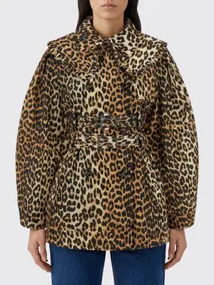 Ganni Zip Up Coats For Women