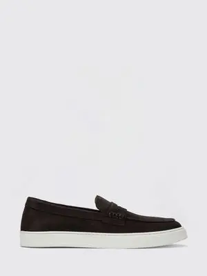 DOUCAL'S Doucal's Suede Loafers Brown