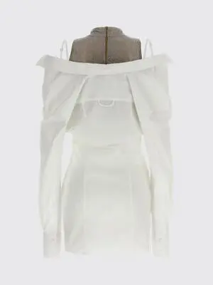 Giuseppe Di Morabito Button-up Shirt Dress With Ruched Detailing