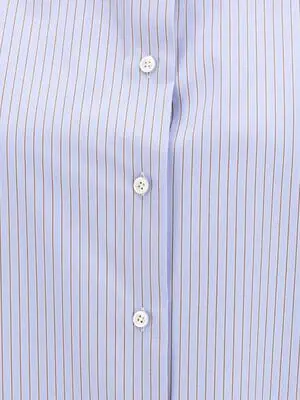 THE ROW Striped Cotton Shirt