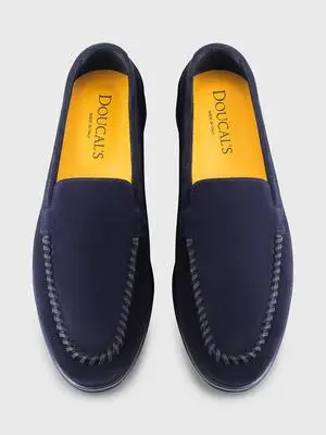 DOUCAL'S Suede Loafers - Blue