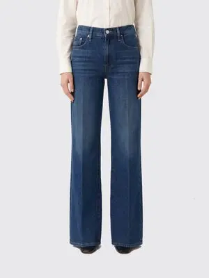MOTHER Wide Leg Jeans - Blue