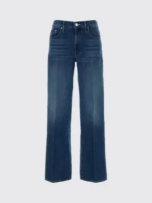 MOTHER Wide Leg Jeans - Blue