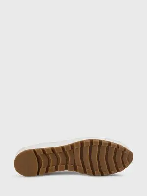 DOUCAL'S Low Top Leather Sneakers - White