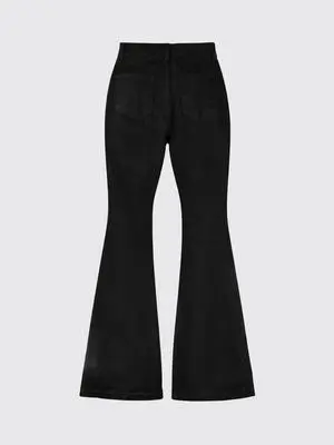Rick Owens Flared Cotton Denim Jeans