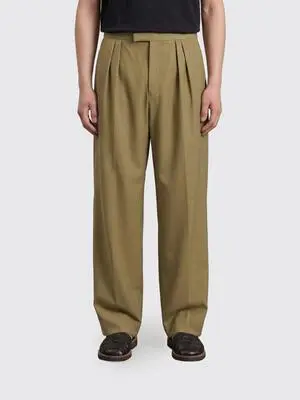 Dries Van Noten Tailored Wide Leg Pants - Green