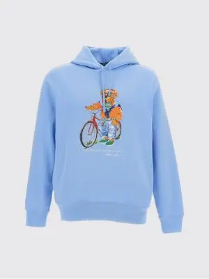 Polo Ralph Lauren Fleece Hoodie - Gnawed Blue